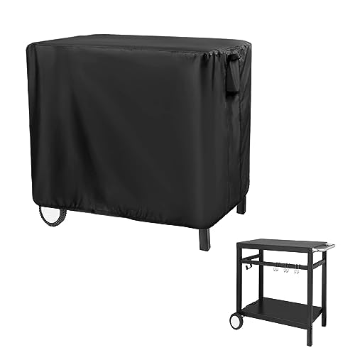 Andacar Prep Table Cover for Royal Gourmet Double-Shelf Movable Dining ...