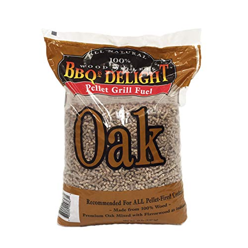BBQR s Delight Oak Wood Smoking Pellets 20 Pounds - Grill Master Inc.
