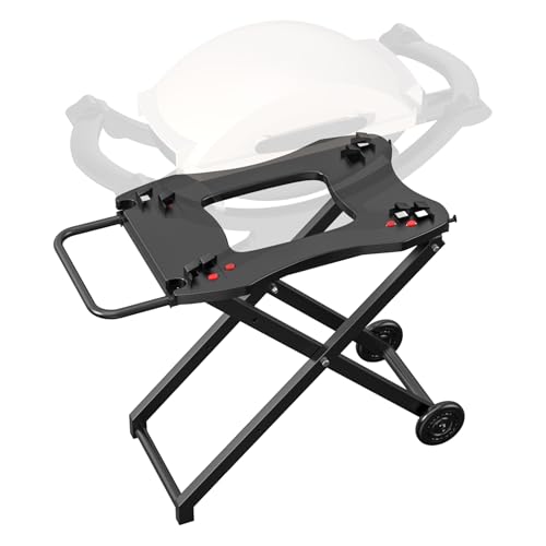 Portable Grill Cart for Weber Q Series Q100 Q1000 Q120 Q1200 Q200 Q2000 ...
