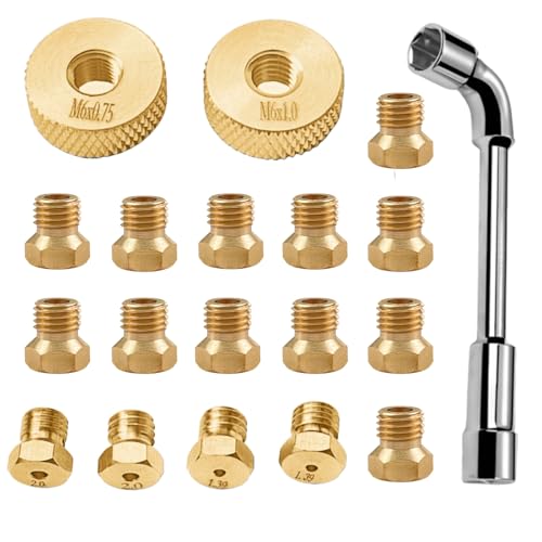 SGTBQLL Natural Gas Orifices Nozzle Conversion Kit, DIY Burner Parts ...